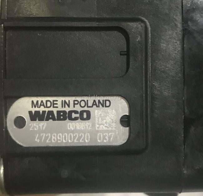 Электромагнитный клапан ECAS (на 5490) / WABCO 5490 - 4728900220 на ...